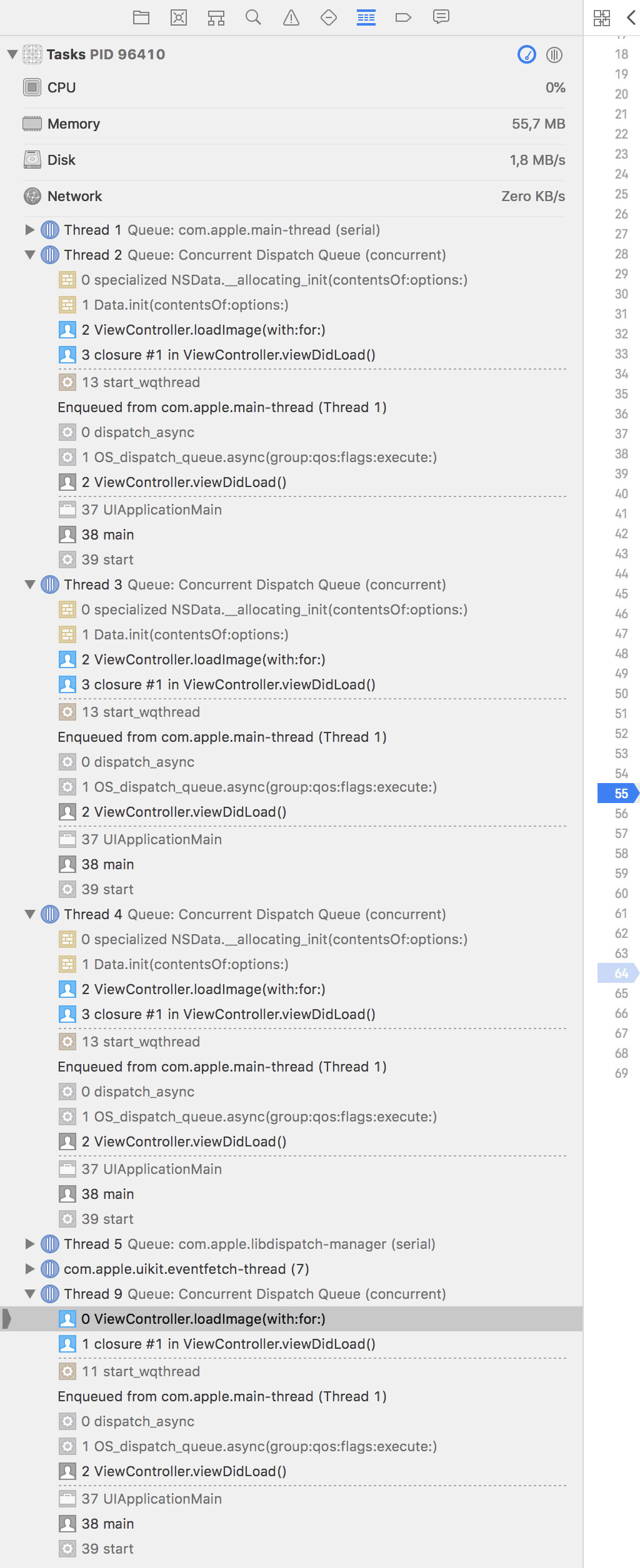 Serial And Concurrent Dispatch Queues 9514