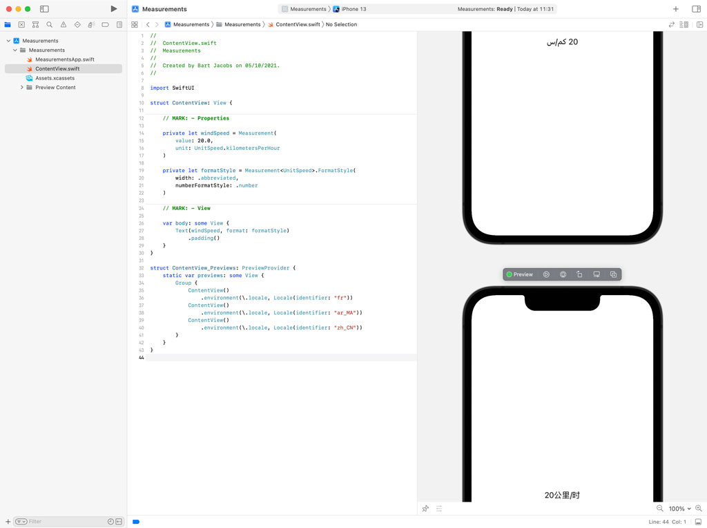Working With Units And Measurements In SwiftUI